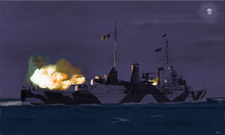 Battle of Sunda Strait | HMAS Perth 1